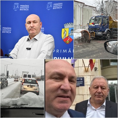 Primăria are peste 20 de utilaje de intervenție, dar Lazany dă vina pe contractul semnat de Turc ...